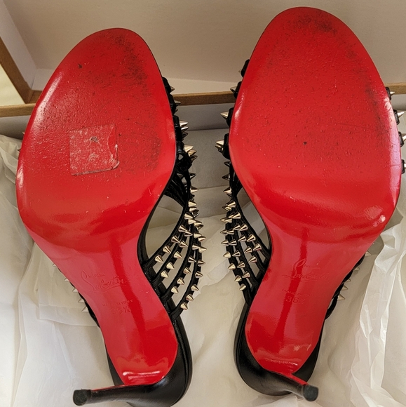 Christian Louboutin | Shoes | Christian Louboutin Marthaspike Heeled ...